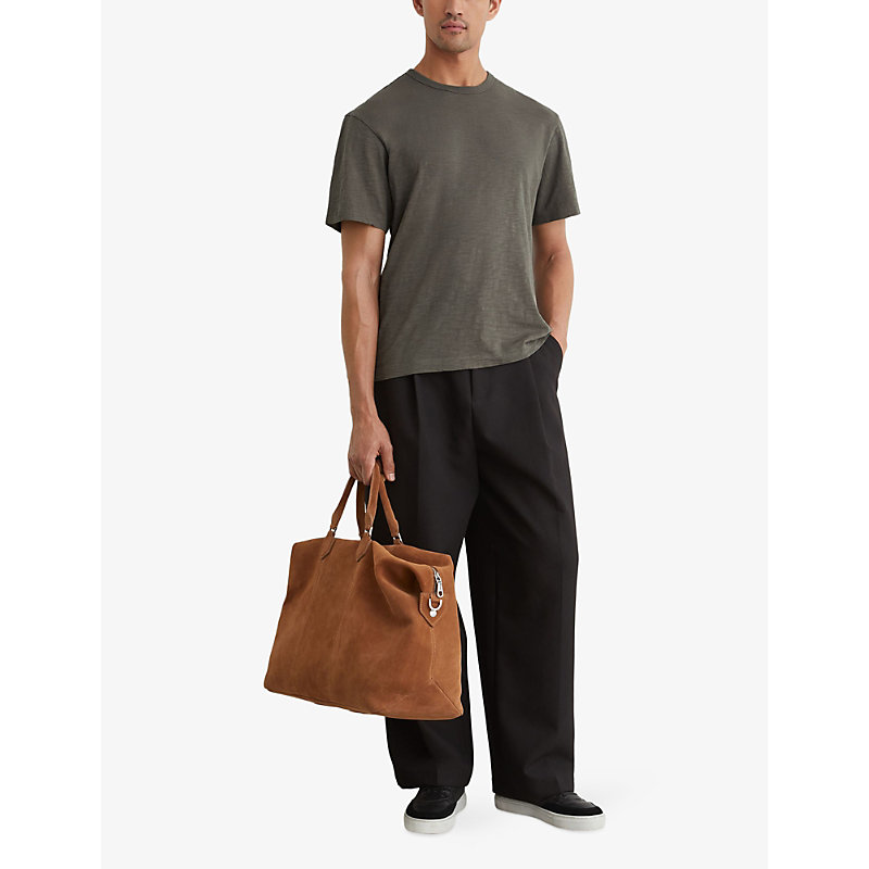 REISS huxley crewneck relaxed-fit cotton t-shirt xs
